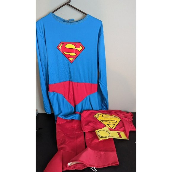 Rubie's | Other | Vintage 993 Dc Comics Adult Size Superman Costume W ...